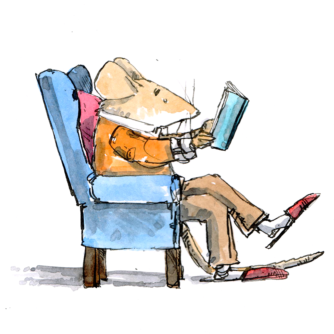 Reading Steve – Iain Welch Art and Design