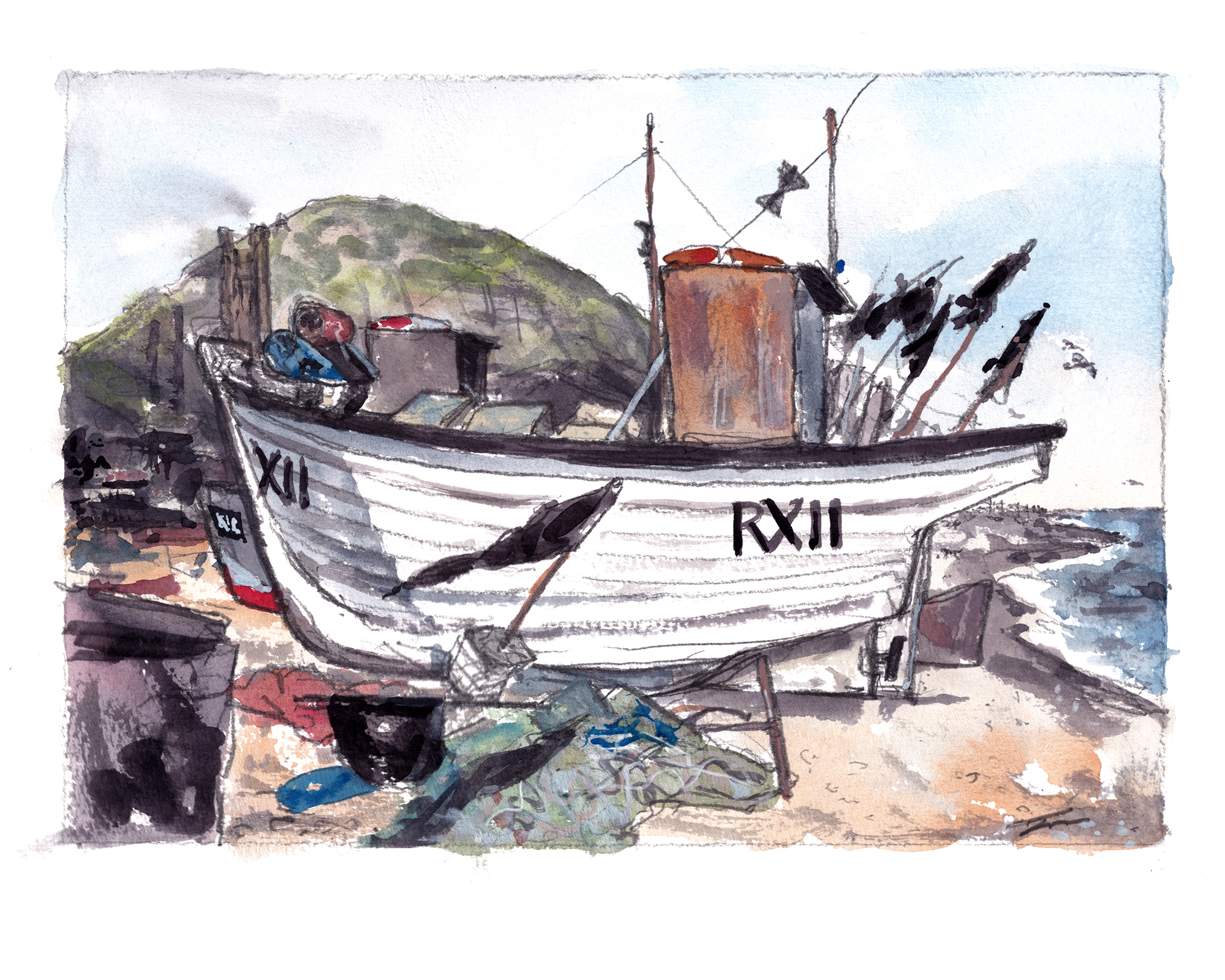 Feeling nautical – Iain Welch Art and Design